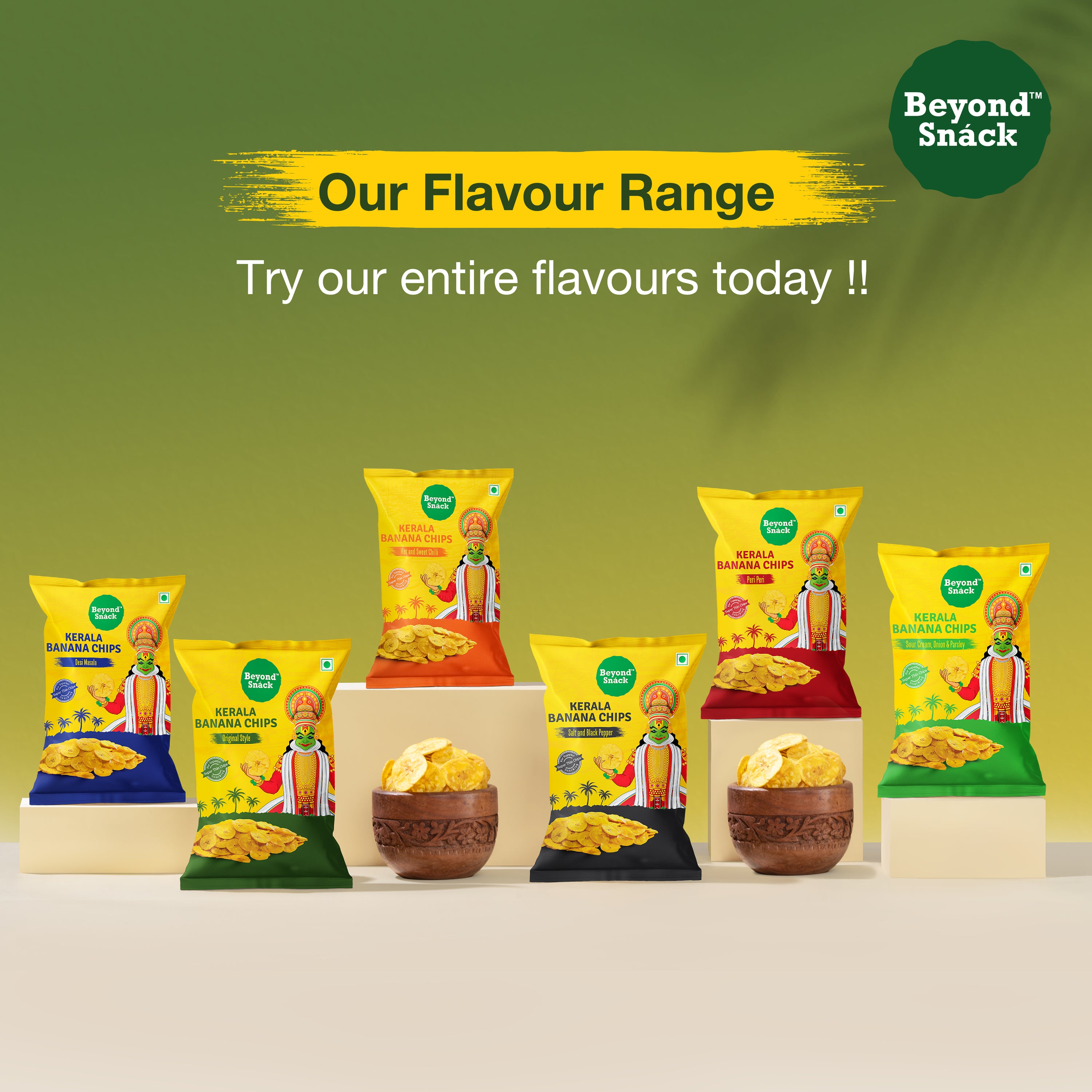 Party Pack (Original Style, Peri Peri, Salt & Black Pepper and Desi Ma ...