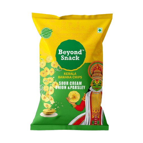 Kerala Banana Chips Sour Cream Onion Parsley Flavor 300g (100g*3 ...