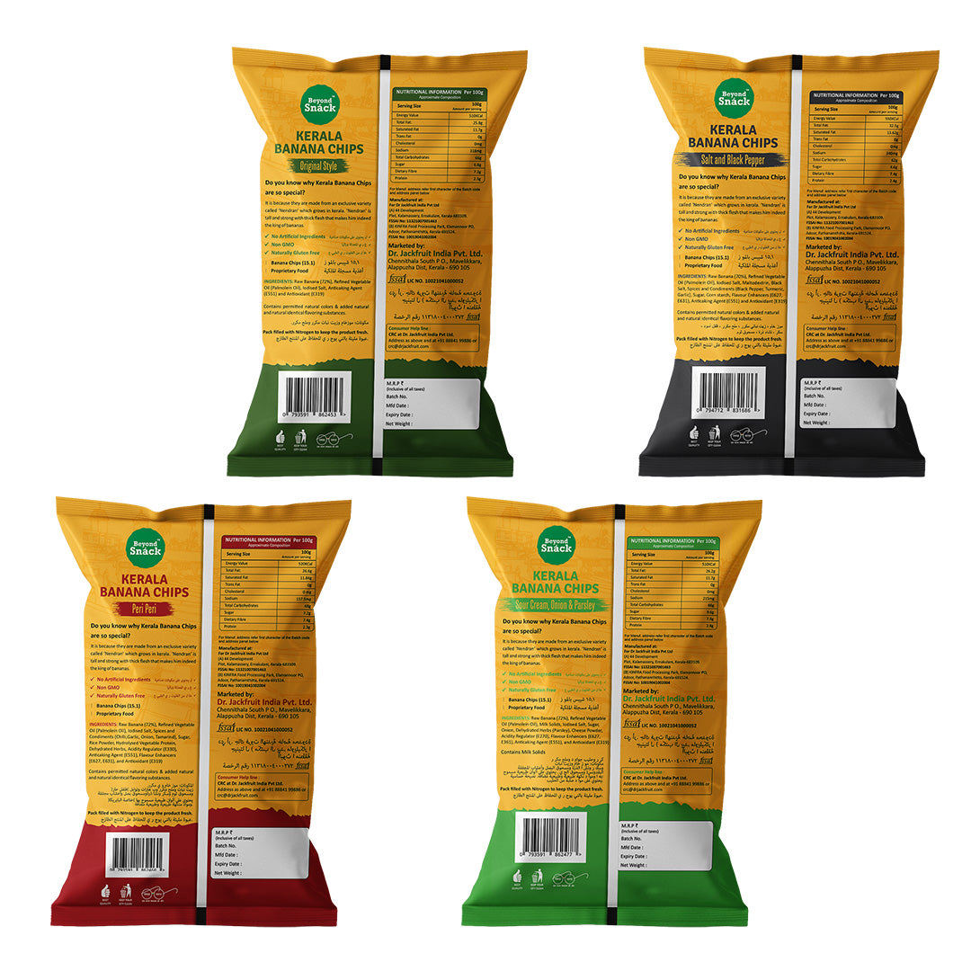 Beyond Snack Kerala Banana Chips