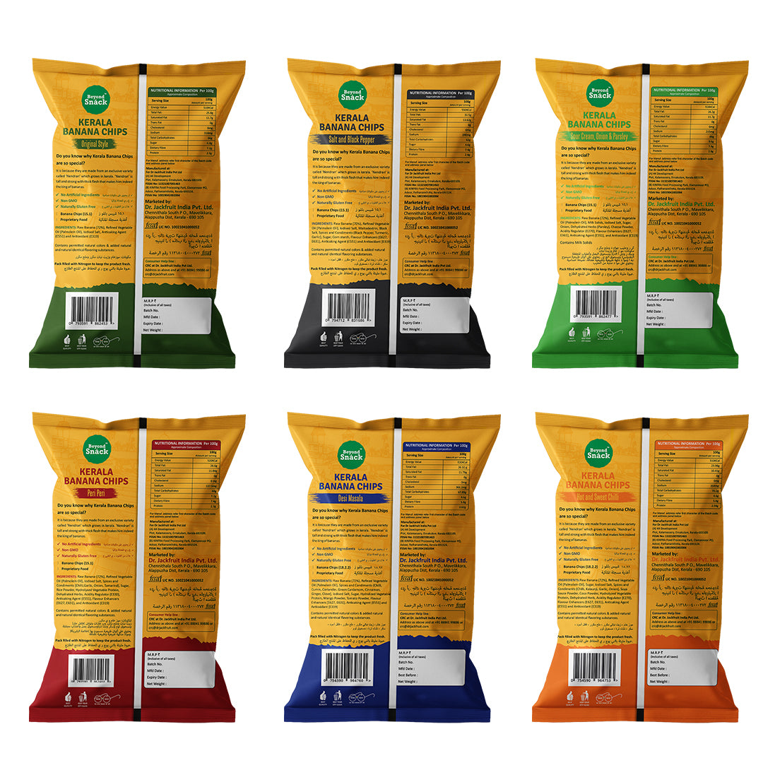 Beyond Snack Kerala Banana Chips