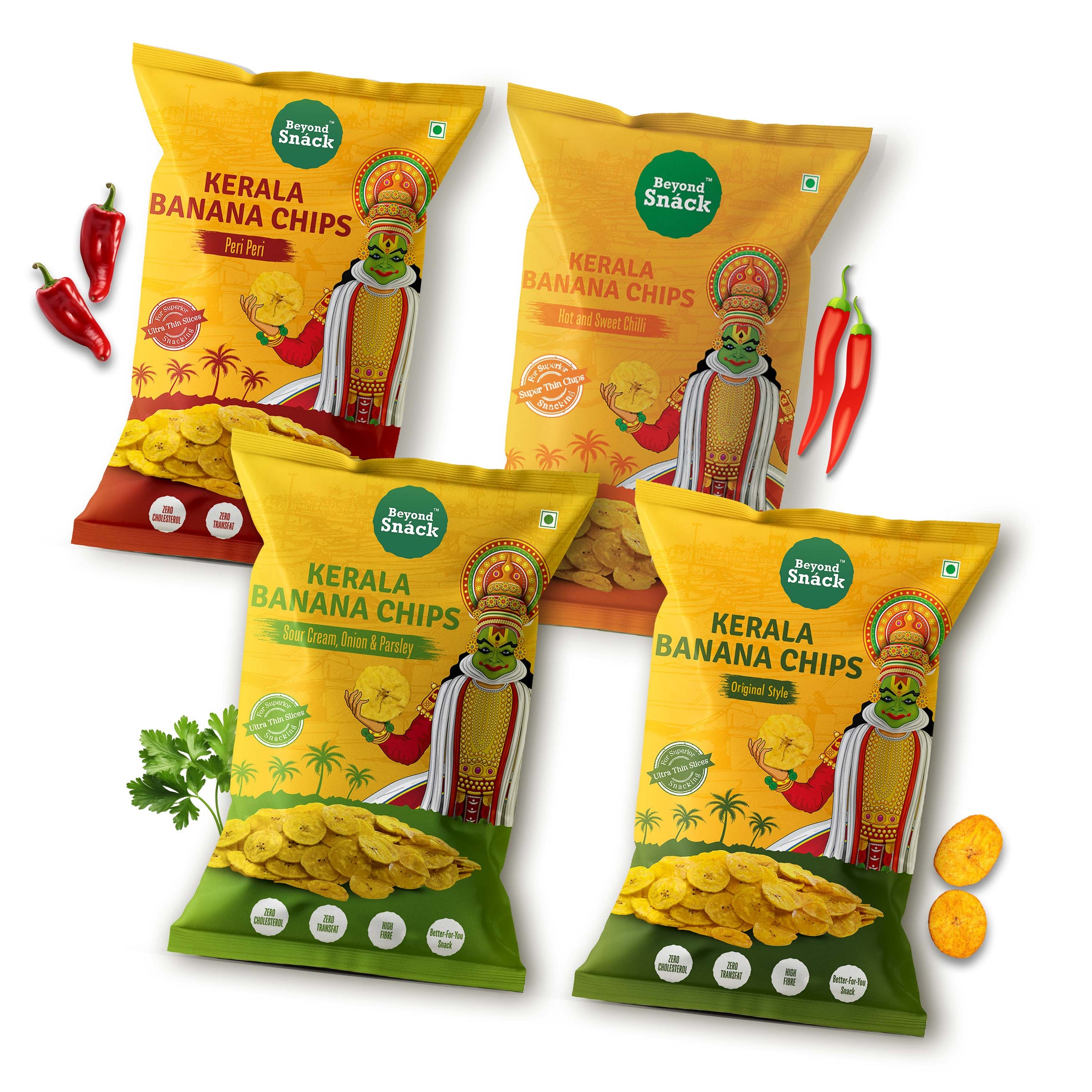 Chips Combo: Original Style, Peri Peri, Sour Cream Onion Parsley, Salt ...